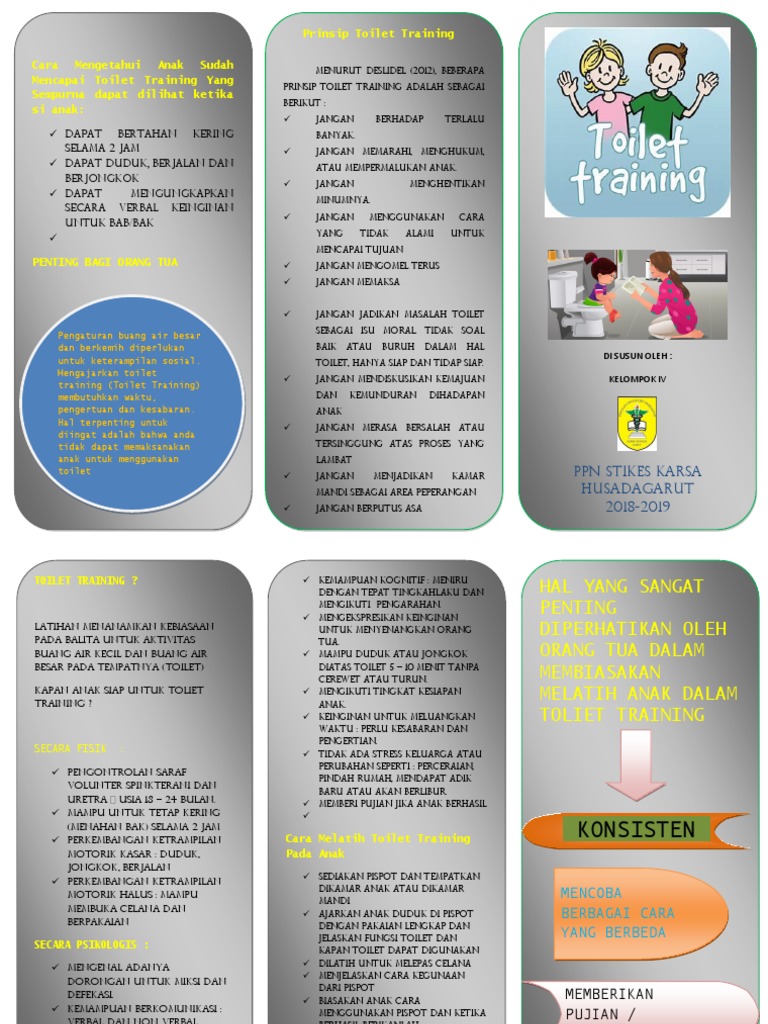 Leaflet Toilet Training | PDF