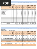Steel Reconciliation Format | PDF | Economies | Business