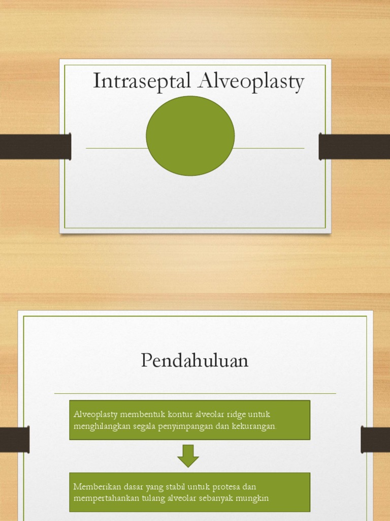 Intraseptal Alveoplasty | PDF
