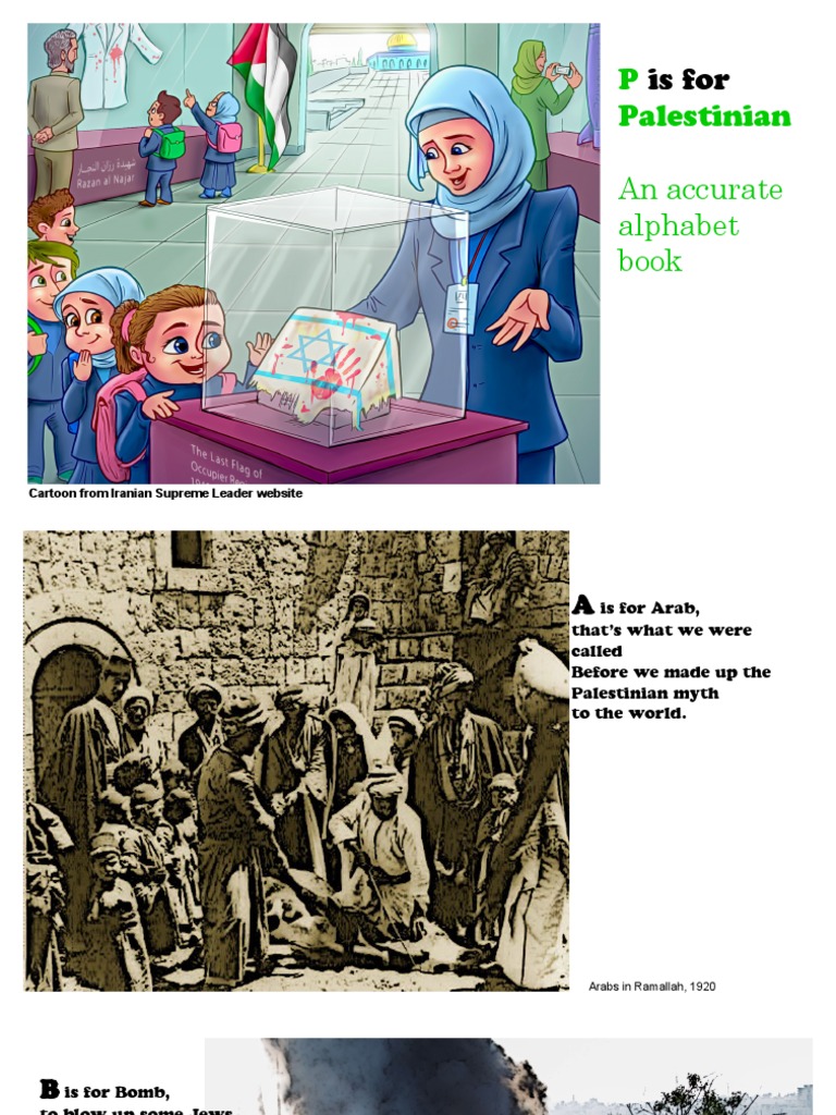 Real Palestinian Arab Alphabet Book | PDF | Ramallah | Palestinians