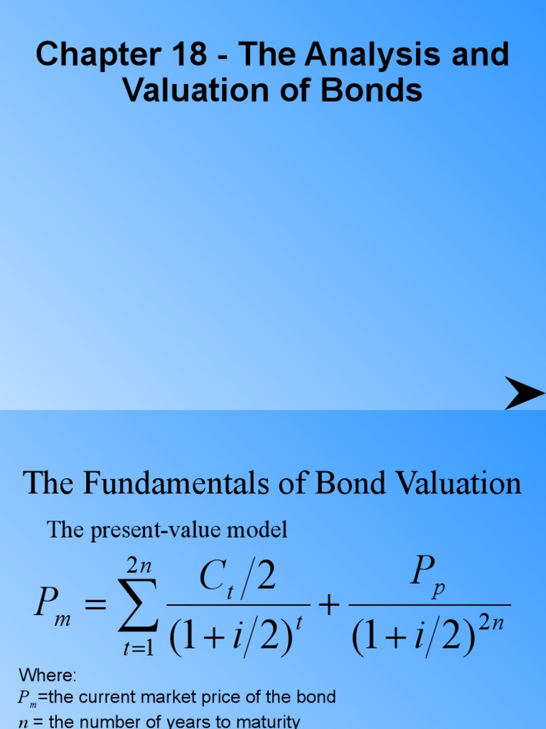 Chapter 18 - The Analysis and Valuation of Bonds | PDF | Bond Duration ...