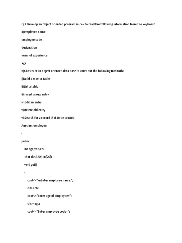 Oops Assignment 1 Pdf Inheritance Object Oriented Programming 
