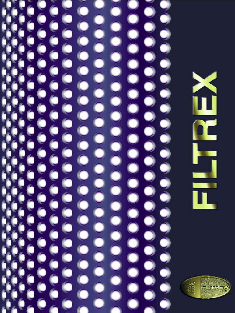01 Filtrex-Cat - Gen | PDF | Filtration | Lubricant