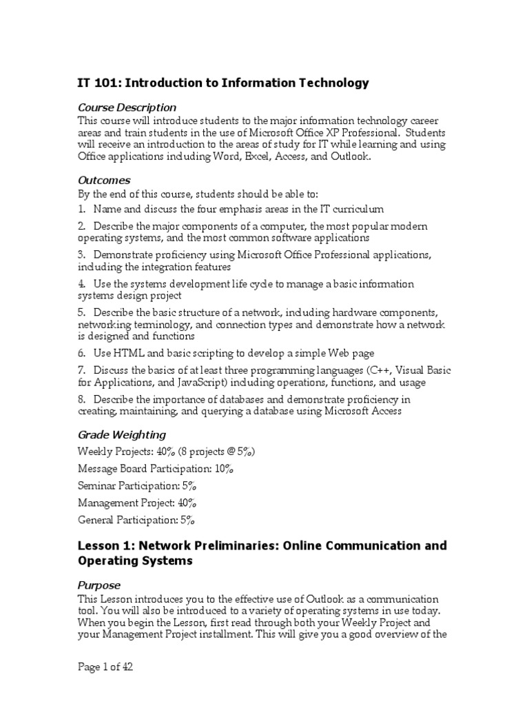 Introduction To Information Technology | PDF | World Wide Web ...