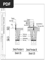 Denah Rencana Sanitasi Air Bersih Dan Air Kotor | PDF