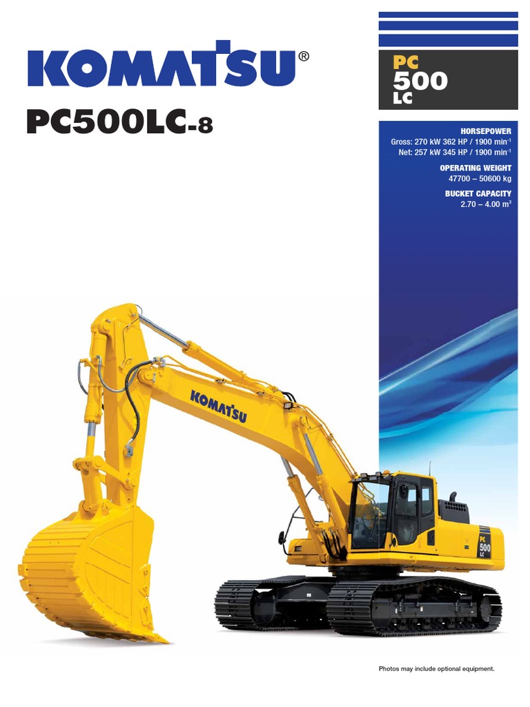 PC500LC 8 - Cen00722 00 | PDF | Mechanical Engineering | Manufactured Goods