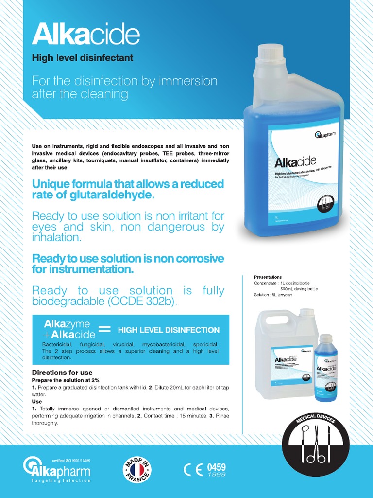 Alkacide Data Sheet en | PDF