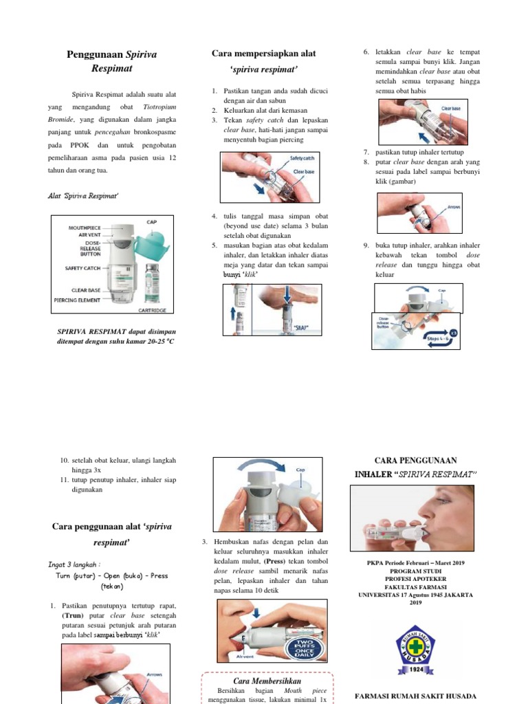 Panduan Penggunaan Spiriva Respimat | PDF