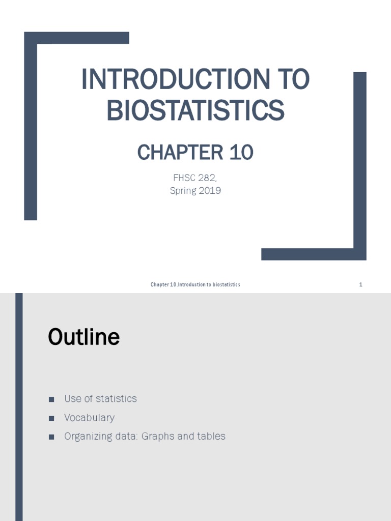 Introduction To Biostatistics Pdf Biostatistics Statistics