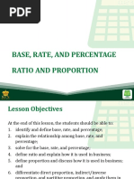 Lesson - 3 Solve Problem Involving Direct Proportion, Indirect ...