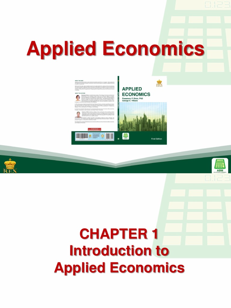 2 Economics As An Applied Science | PDF | Economics | Microeconomics