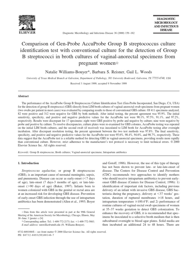 Natalie Williams-Bouyer, Barbara S. Reisner, Gail L. Woods | PDF ...