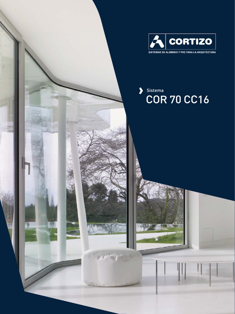 Cortizo Cor70 | PDF | Arte en vidrio | Bienes manufacturados