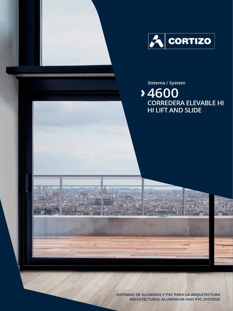 Sistemas Cortizo 4600 Elevables | PDF | Bienes manufacturados ...
