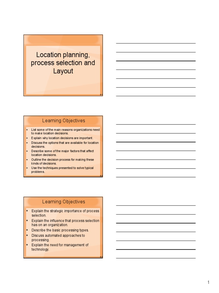 Chapter 4 - OM PDF | Download Free PDF | Automation | Economies