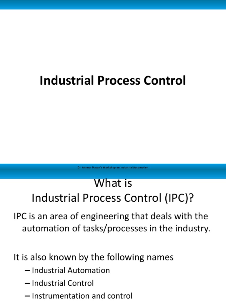 Ch1 Part 1 | PDF | Automation | Control Theory