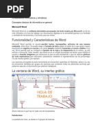 Conociendo Word | PDF | Microsoft Word | Multimedia