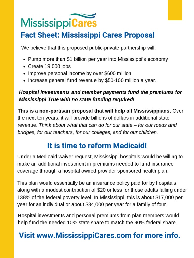 MIssissippi Cares Fact Sheet | PDF