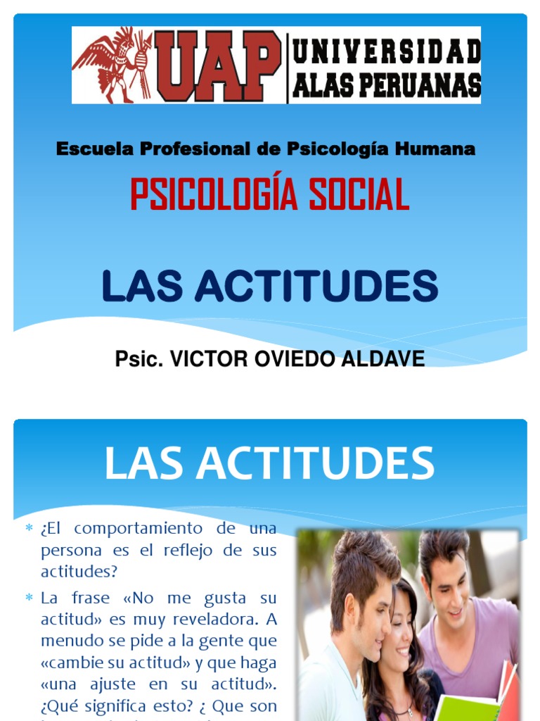 Definición y Formación de Actitudes | PDF | Actitud (psicología ...