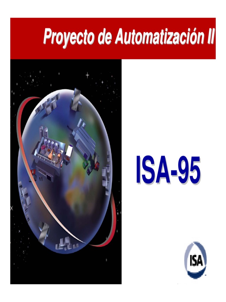 Isa 95 | PDF | Automatización | Planificación de recursos empresariales