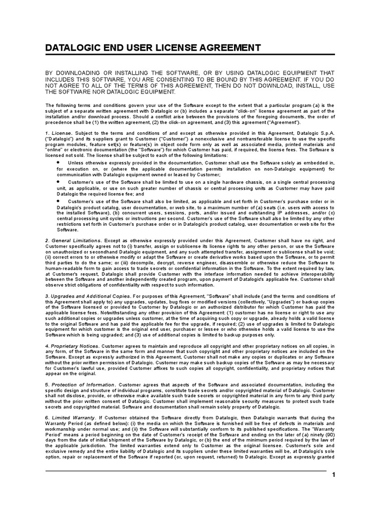 Eula EN | PDF | License | Proprietary Software