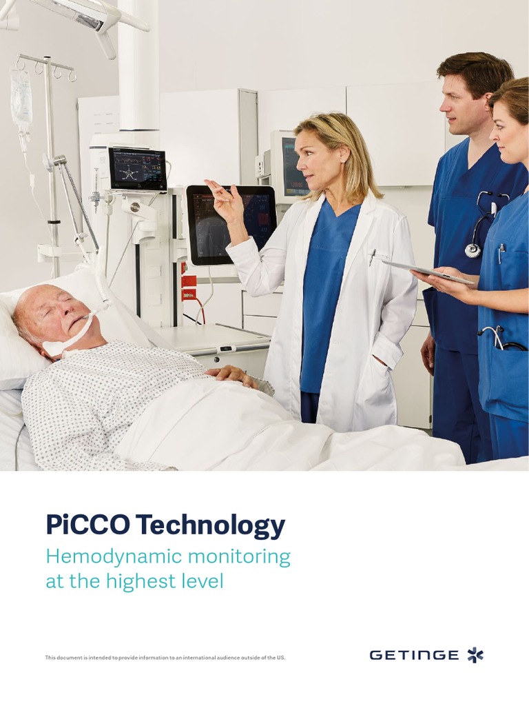 PiCCO Technology Brochure PDF | PDF | Heart | Diastole