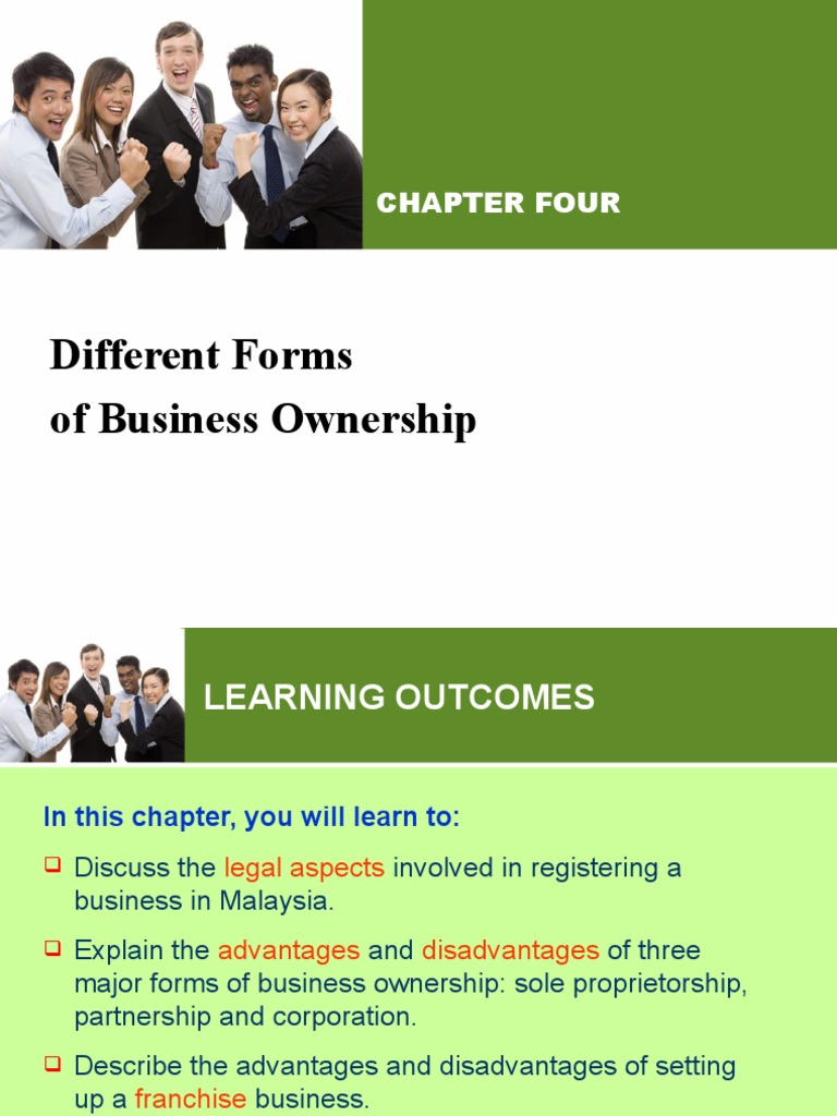 Chapter - 4 - PPT Different Forms Business Organisation | PDF | Limited ...