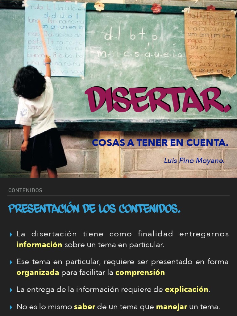 Disertar. Cosas A Tener en Cuenta. | PDF | Tecnología de información y ...