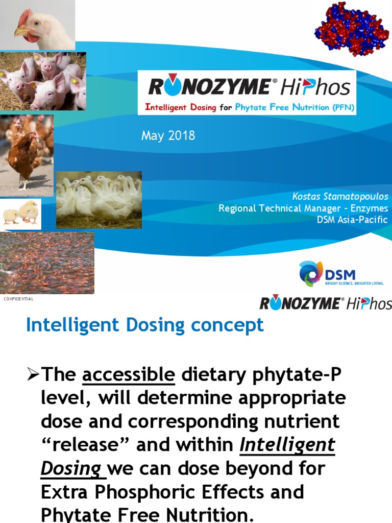 Intelligent Dosing of Ronozyme | PDF | Biology | Nutrition