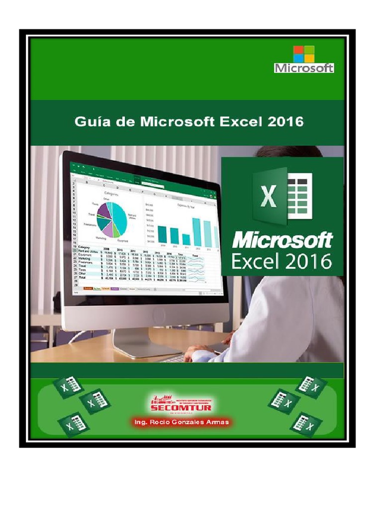 Cuadernillo Excel 2016 | PDF | Microsoft Excel | Tabla (base de datos)