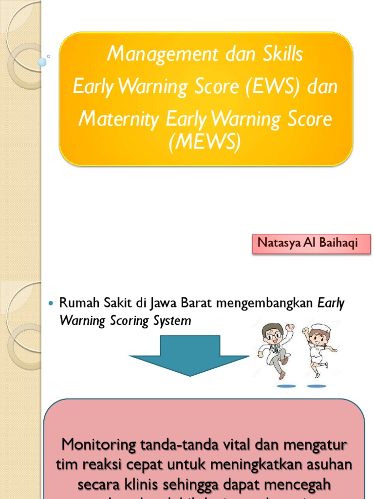 Manajemen Kritis pada Pasien Maternitas Melalui Sistem Early Warning ...