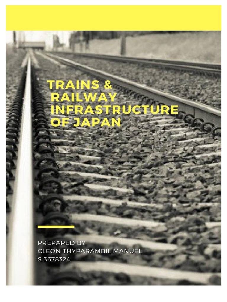 Japan's Railway Infrastructure Overview | PDF | Track (Rail Transport ...