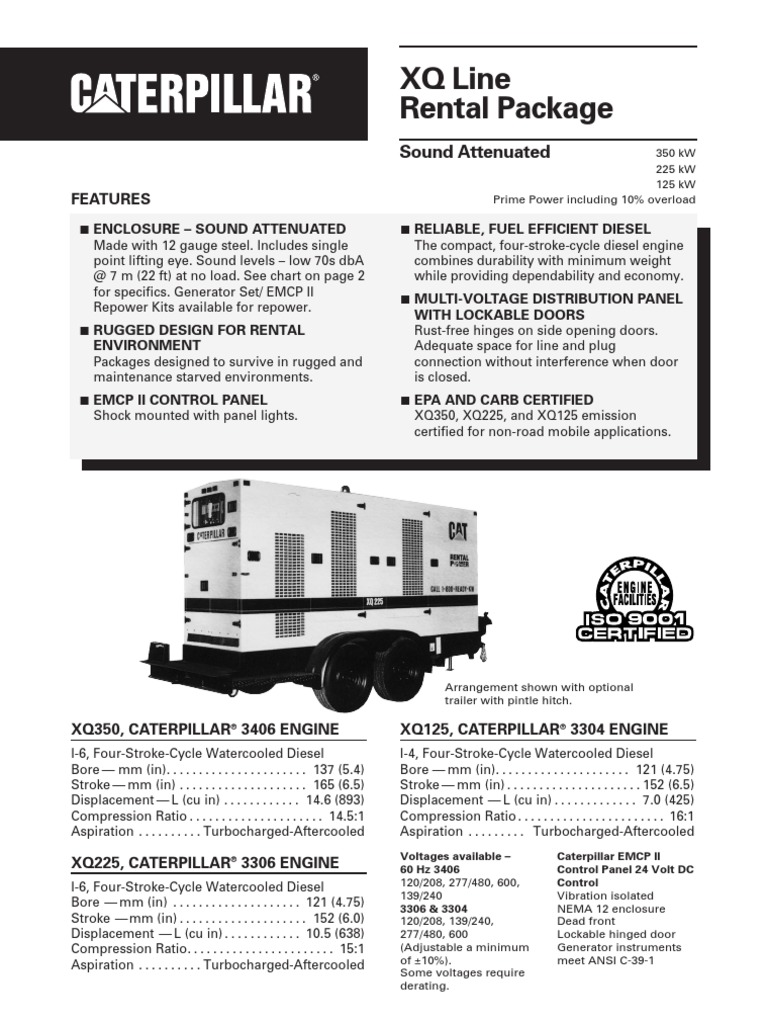 Cat 350 KW Gen Set | PDF | Amplifier | Battery Charger