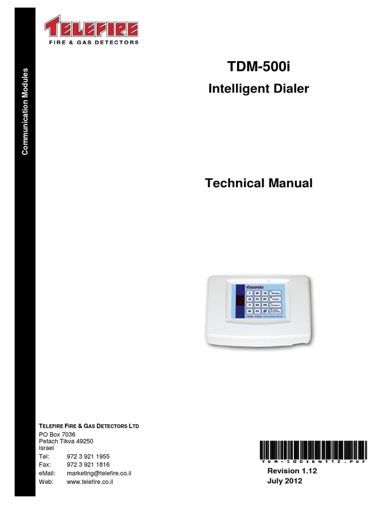 TDM 500ien112 PDF | PDF | Telephone Number | Telephone