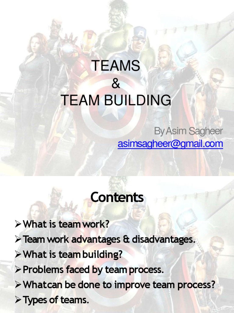Teams & Team Building | PDF | Team Building | Leadership
