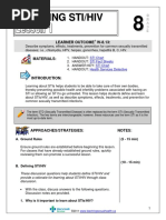 STD Worksheet | PDF | Sexually Transmitted Infection | Safe Sex