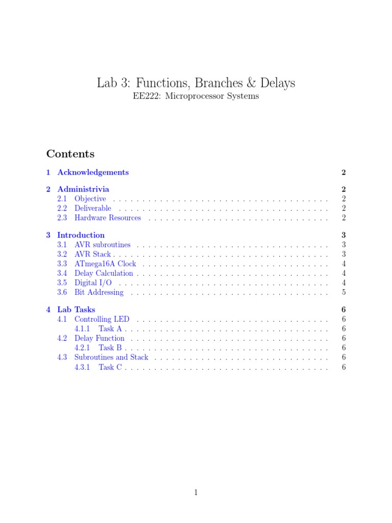 Lab 03 | PDF | Subroutine | Input/Output