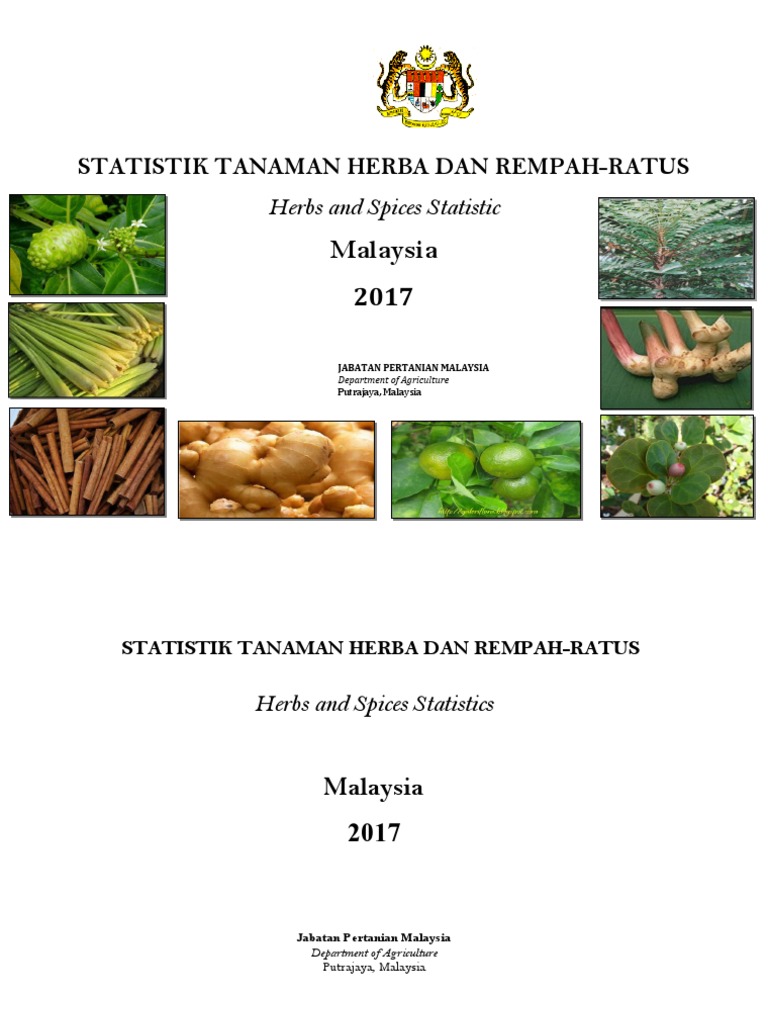 Perangkaan Herba Rempah Ratus 2017 | PDF