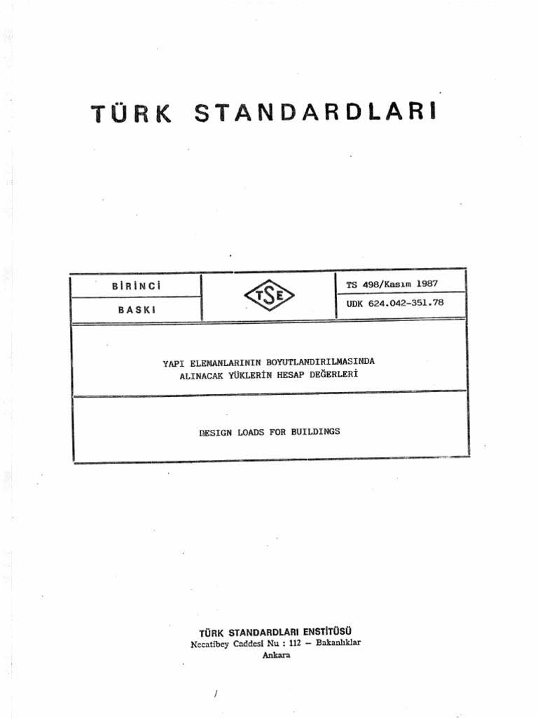 TS 498 | PDF