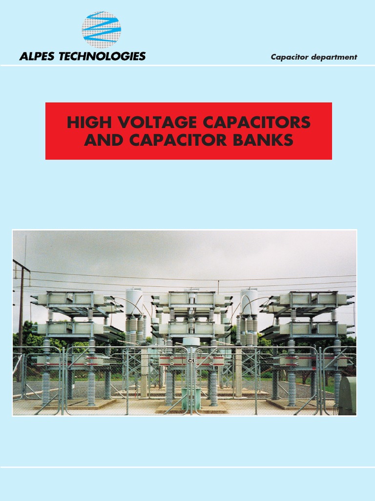 High Voltage Capacitor Bank | PDF | Capacitor | Fuse (Electrical)
