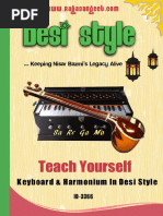 Hindustani 10 Basic Thaats (Parent Ragas) - Parent Scales - For Piano | PDF