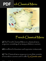 French Classical Menu Items With English Translation | PDF