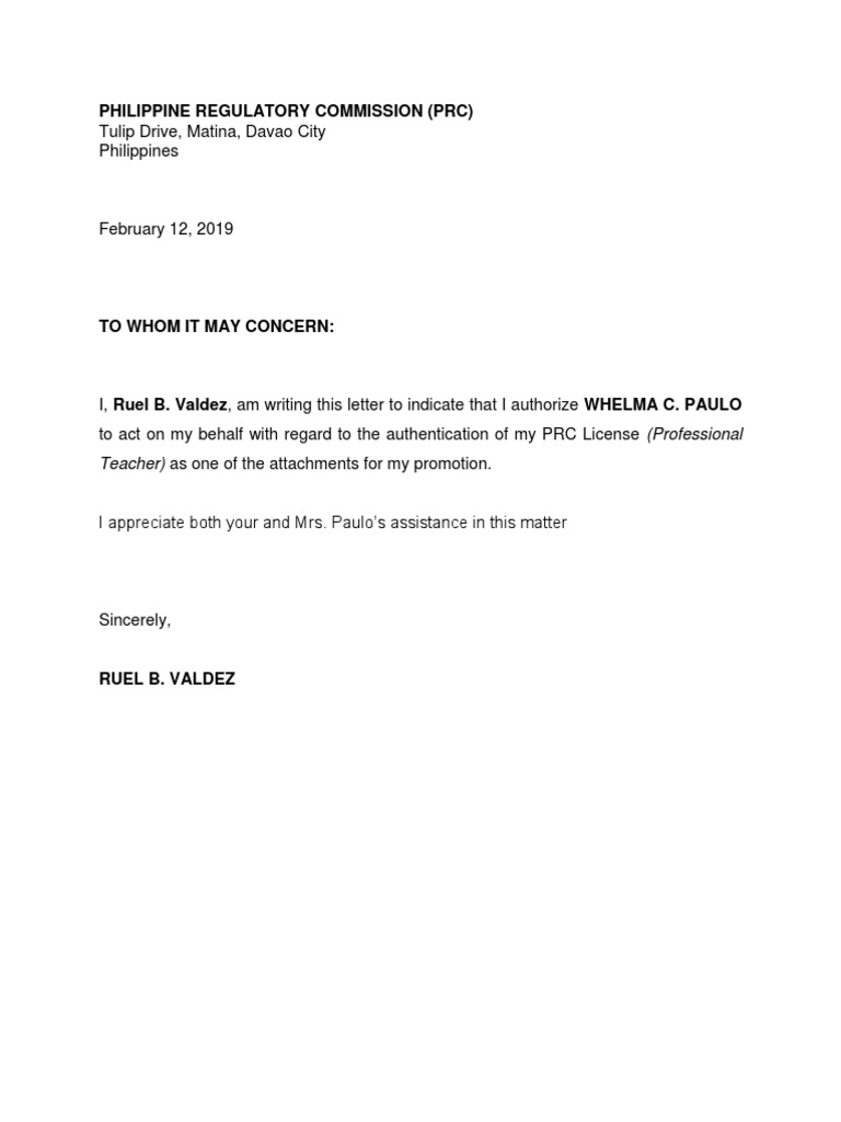 Philippine Regulatory Commission (PRC) : Teacher) As One of The ...