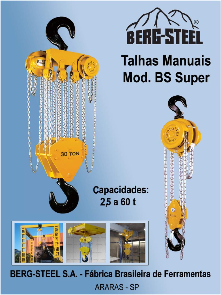 Manual Talha Bs-Super Berg-Steel | PDF