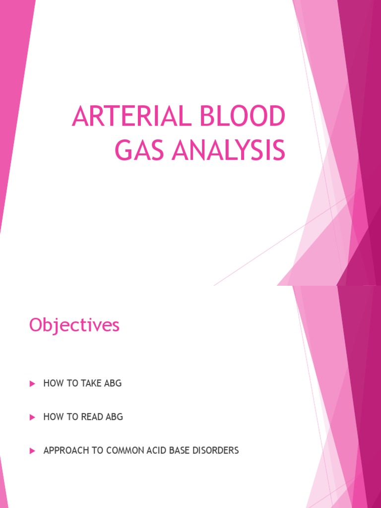 Abg by DR Manna, Department of Emergency Medicine, Amrita Institute of ...