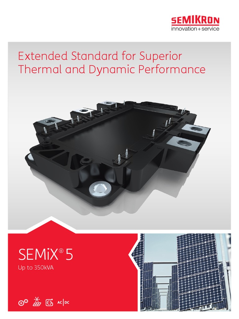 Semikron Flyer Semix5 2017-04-24 en | PDF | Power Inverter | Rectifier