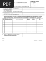 MKU Revaluation Form | PDF | Educational Stages | Academia