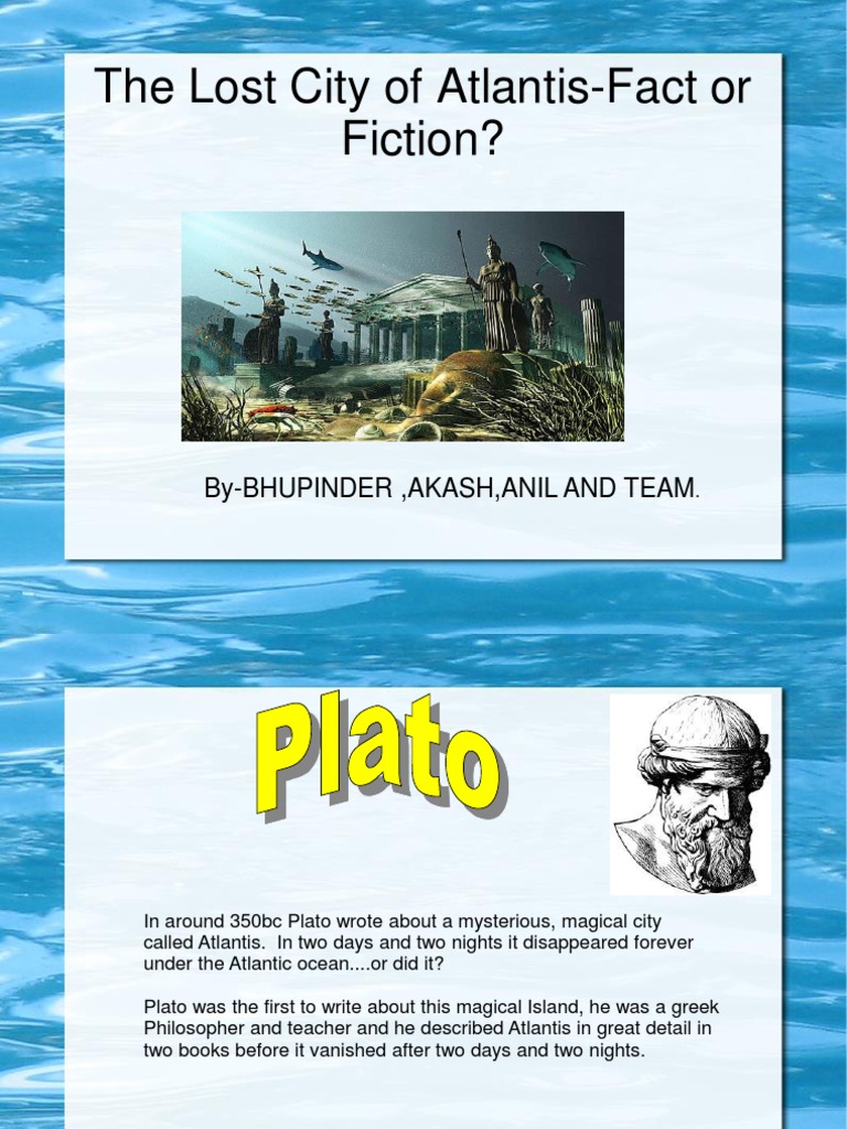 Lost City of Atlantis - 0 | Download Free PDF | Atlantis | Mythology