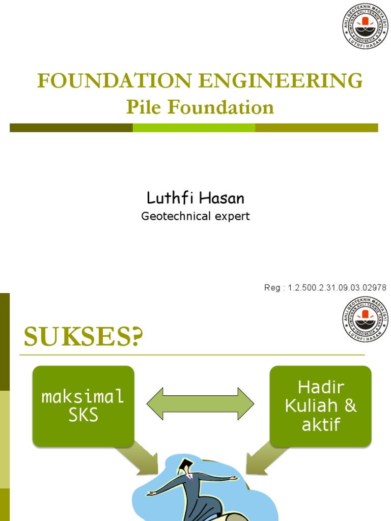 Pile Foundation#1 | PDF | Deep Foundation | Transport Buildings And ...