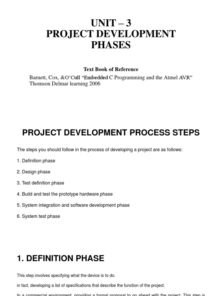 Project Development Phases Guide | PDF | Software Development | Prototype